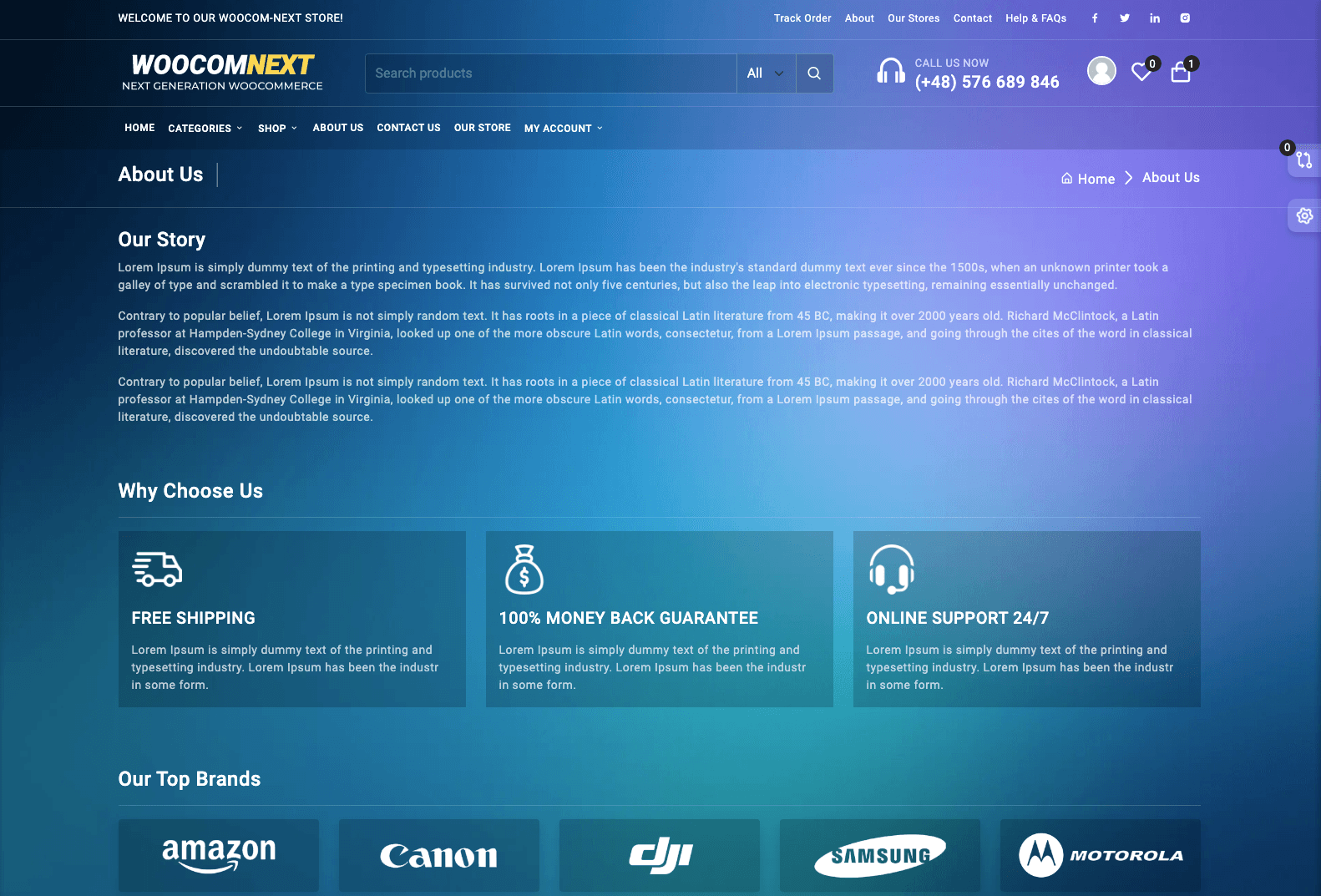 NextJS Ecommerce for Headless WooCommerce Store • Woocom Next